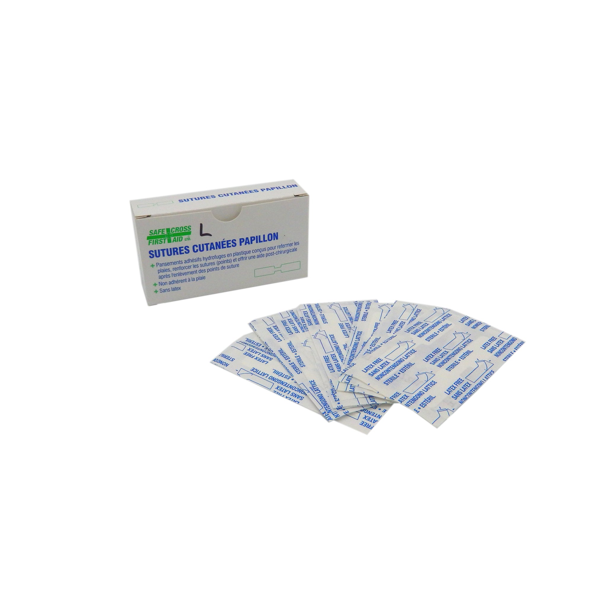 Butterfly wound closures Large (100/box)